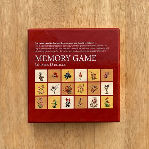 Shop MEMORY GAME - MUGHAL FLOWERS online on CreCo.in